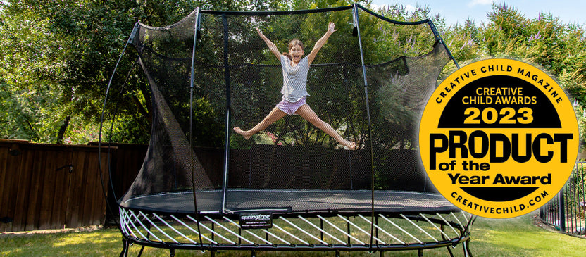 Springfree Trampoline Wins 2023 Creative Child Award for Product of th