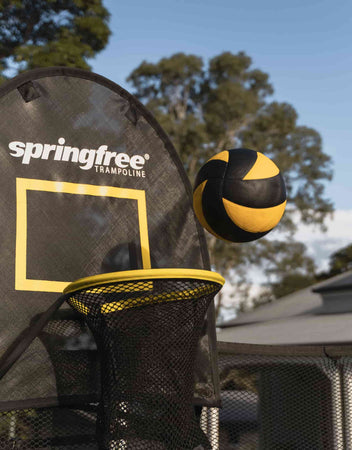 How To: Springfree Trampoline Basketball Hoop Installation